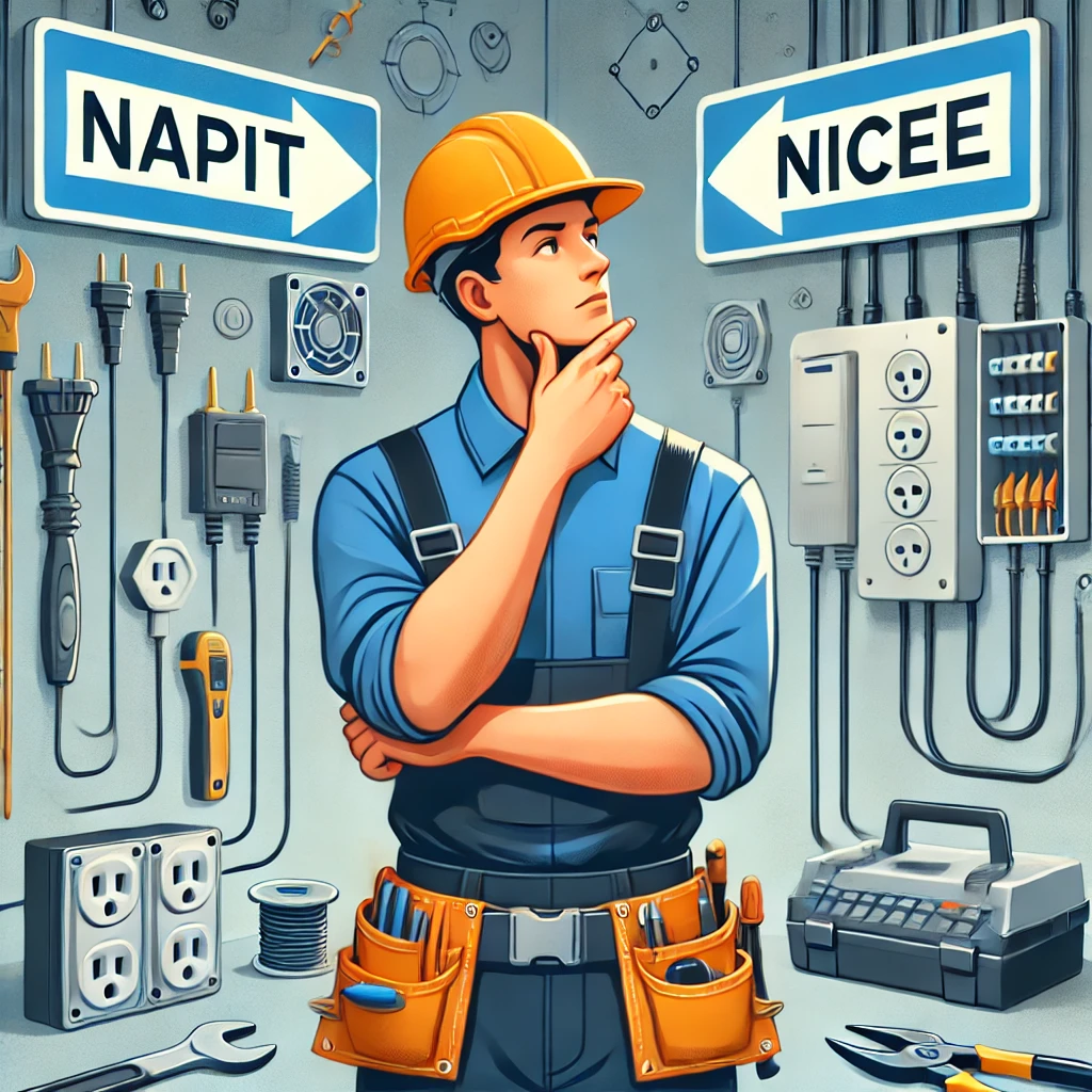 NAPIT vs. NICEIC: Which Qualification is Right for Electricians? - Smart Power - 01482 205222